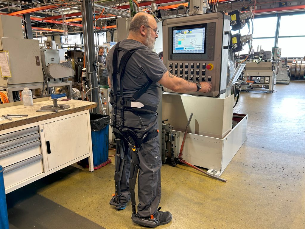 Shoulder Exoskeleton & Sit-Stand Exoskeleton, in test phase at PX ...